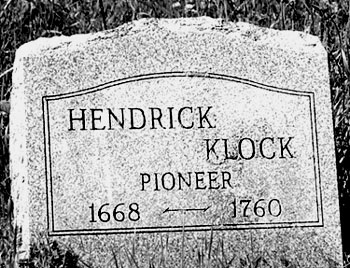 Klock Family Headstones, St. Johnsville, NY